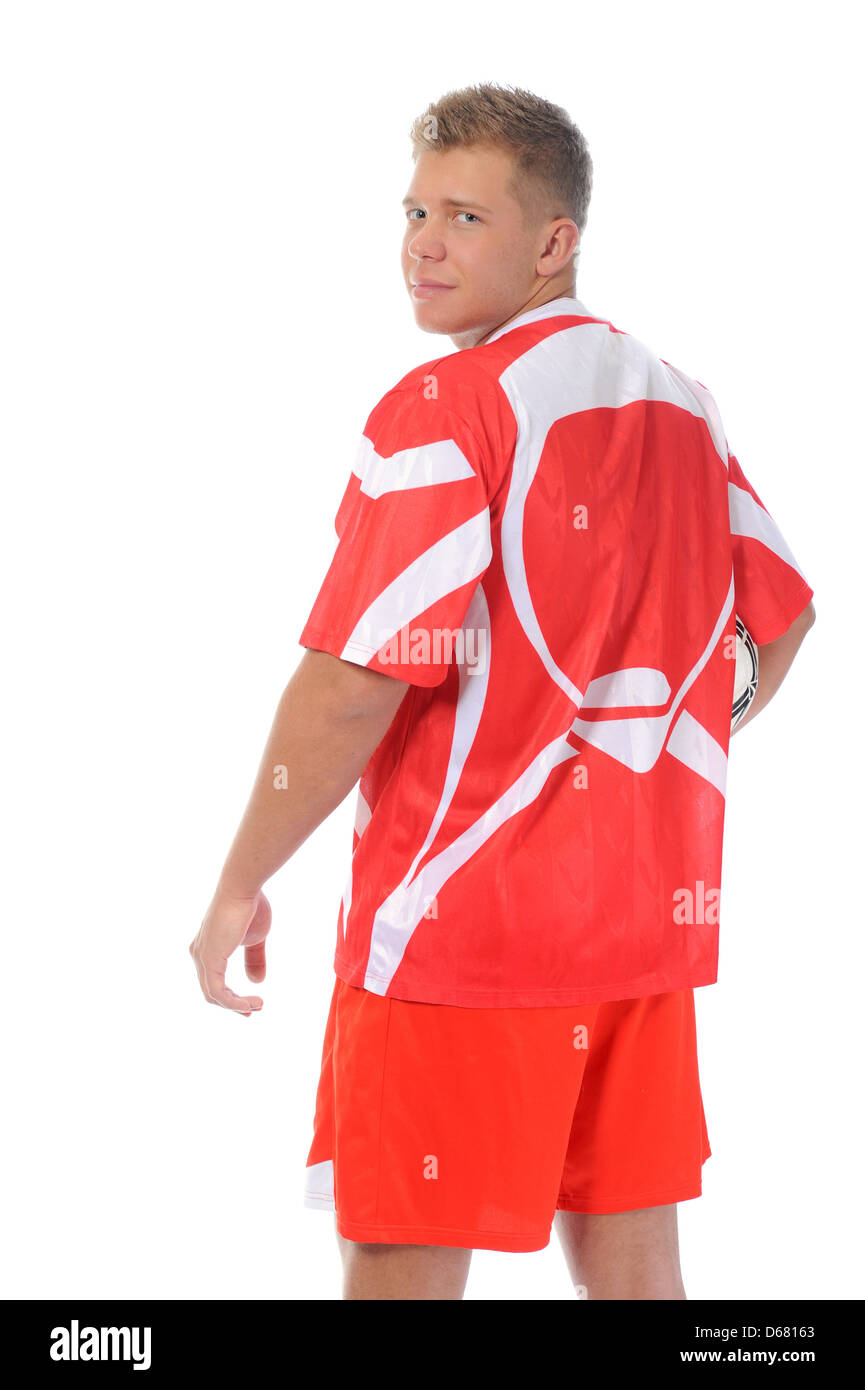 Footballer back hi-res stock photography and images - Alamy