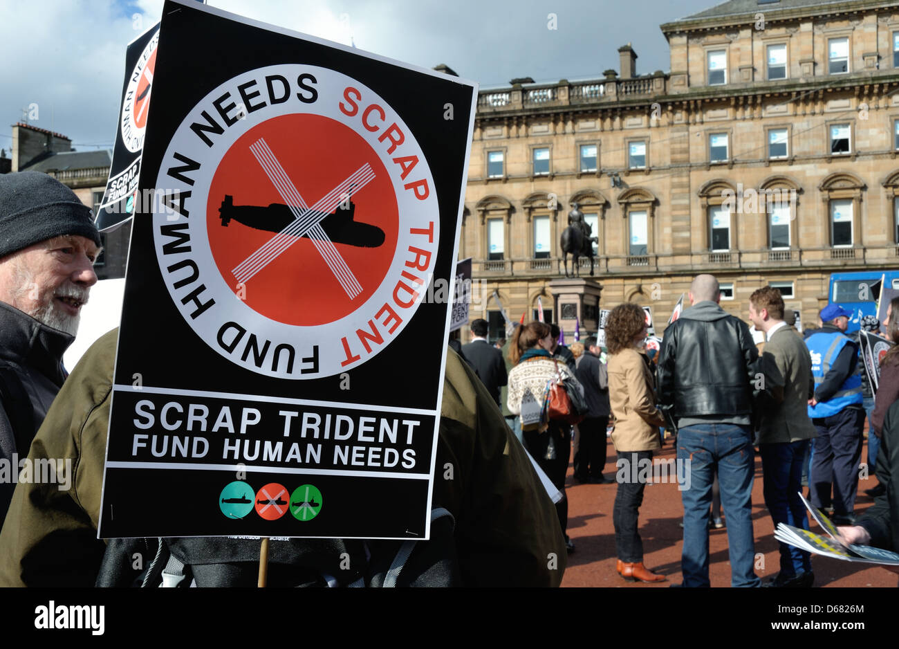 Cnd banner cut trident hi-res stock photography and images - Alamy