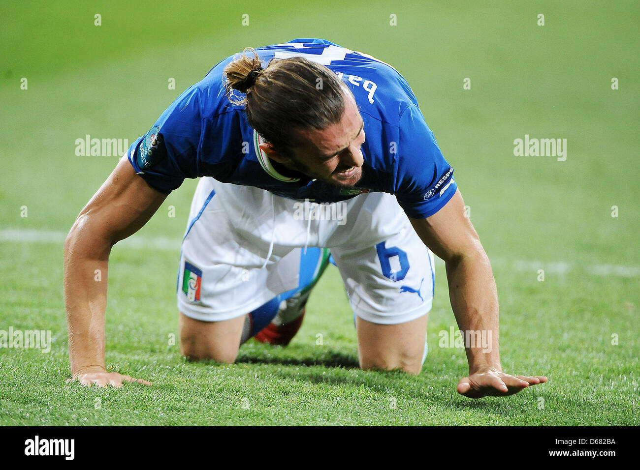 Italy's Frederico Balzaretti after the UEFA EURO 2012 final soccer ...
