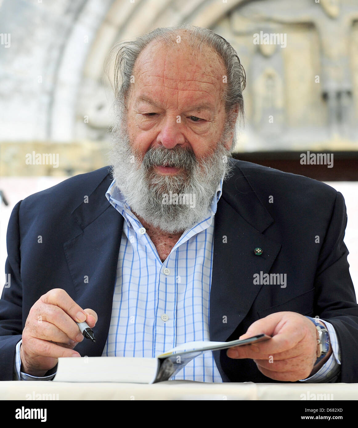 Italian actor Carlo Pedersoli, better known as Bud Spencer, talks about ...