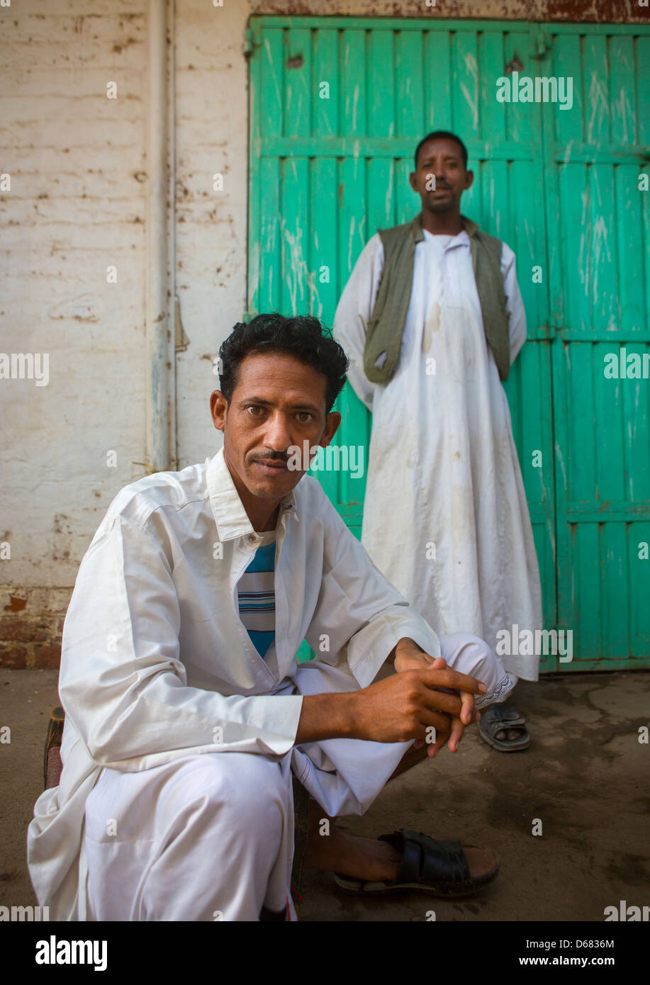 Rashaida Tribe Men, Kassala, Sudan Stock Photo - Alamy