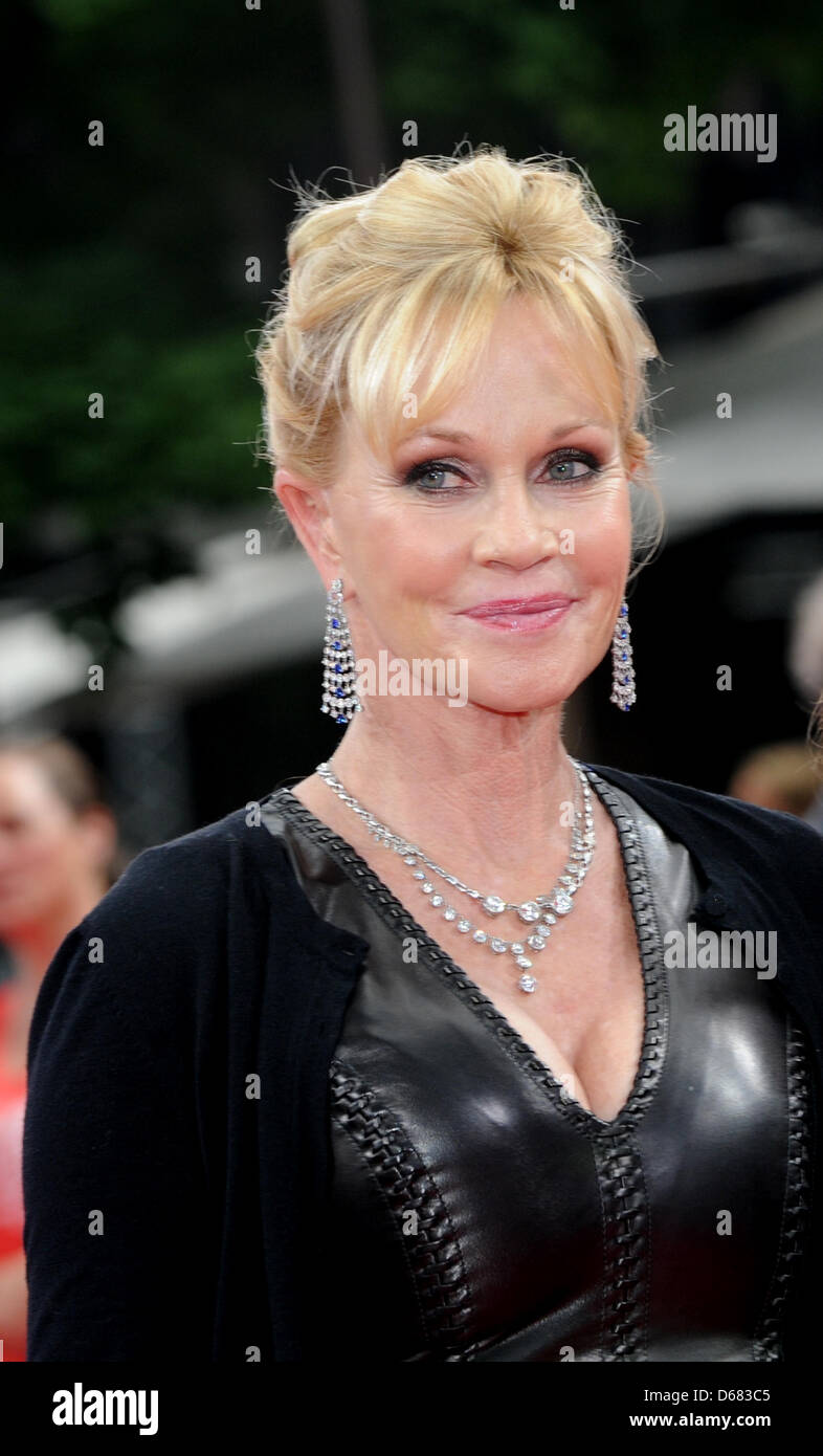 US actress Melanie Griffith visits cultural centre Gasteig during the ...
