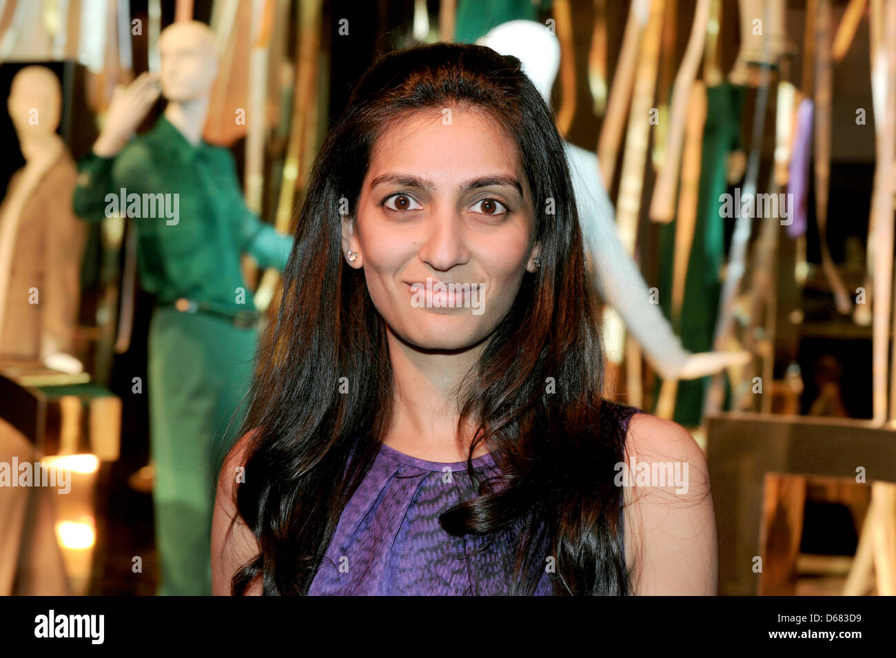 Indian Megha Mittal, chairwoman and managing director of German luxury ...