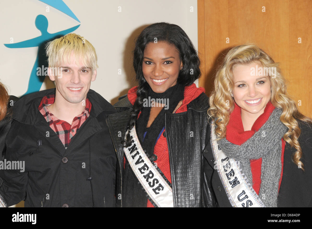 Aaron Carter, Miss Univserse Leila Lopes, Miss Teen USA Danielle Doty ...
