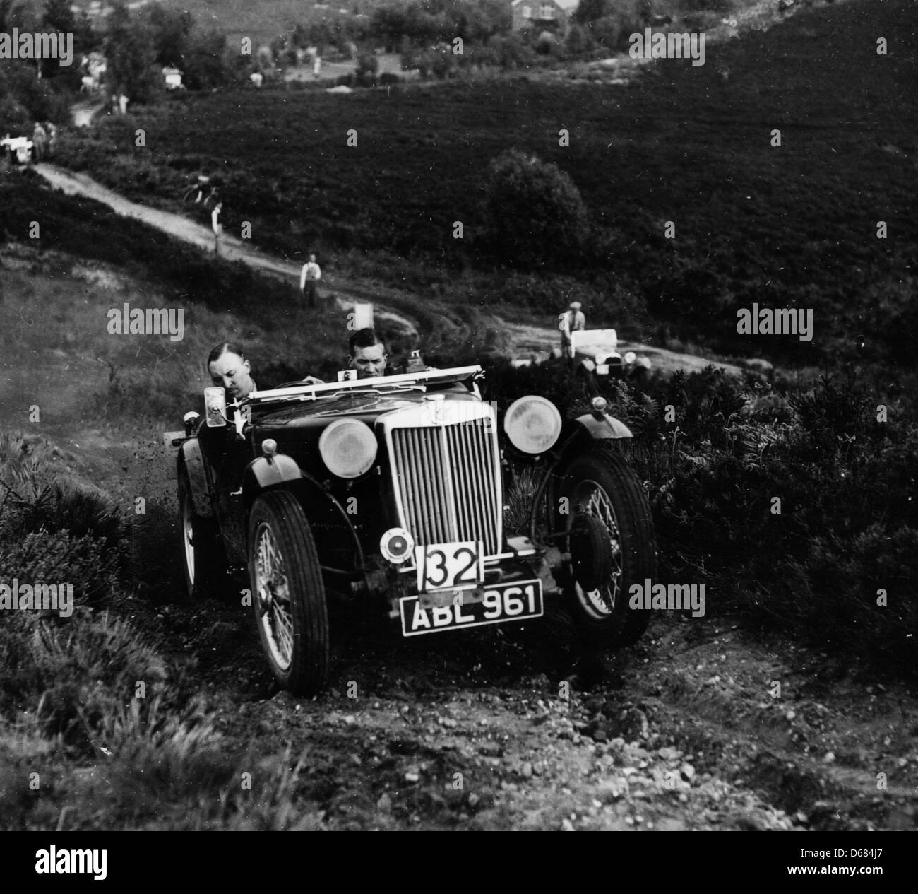 British mg Black and White Stock Photos & Images - Alamy