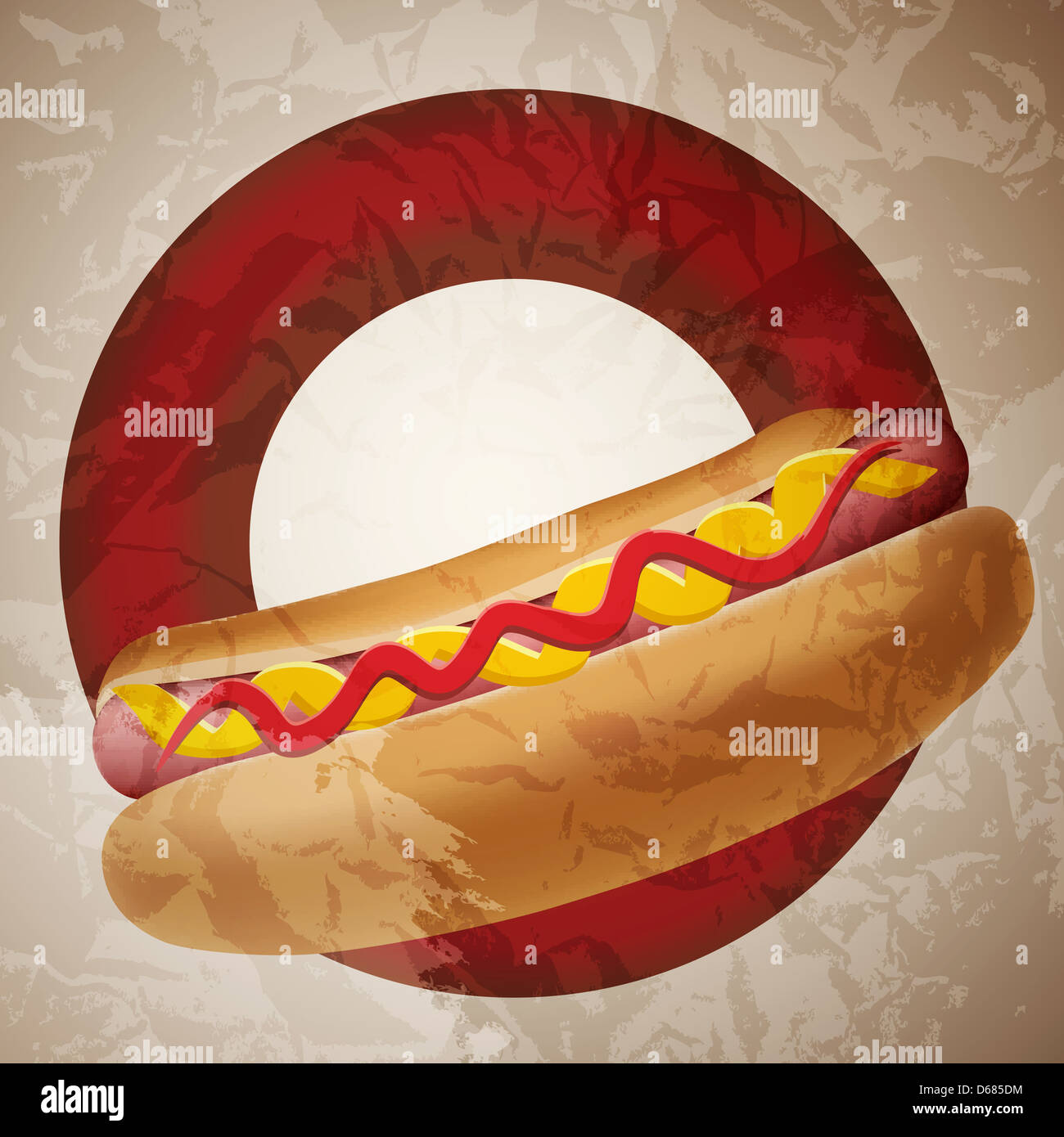 Realistic hot dog hi-res stock photography and images - Alamy