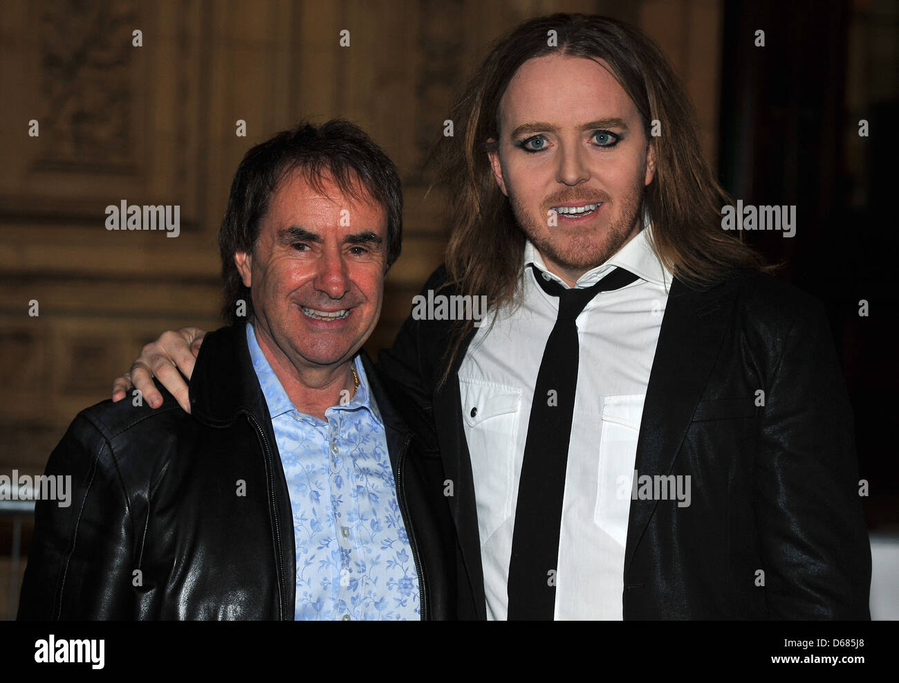 Tim Minchin and Chris De Burgh Prince's Trust Rock Gala 2011 held at ...