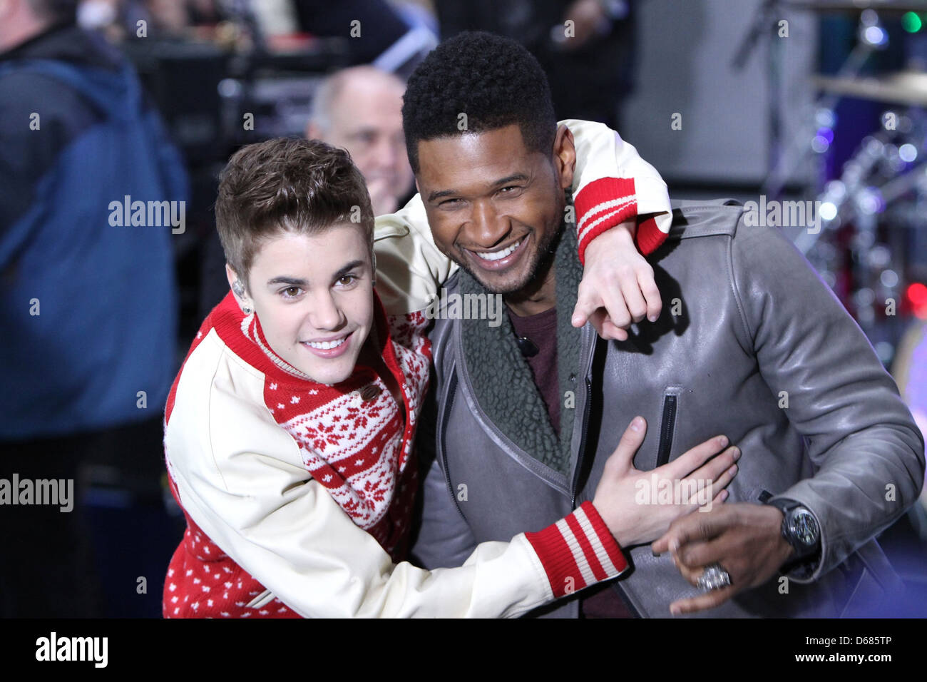 Usher And Justin Bieber