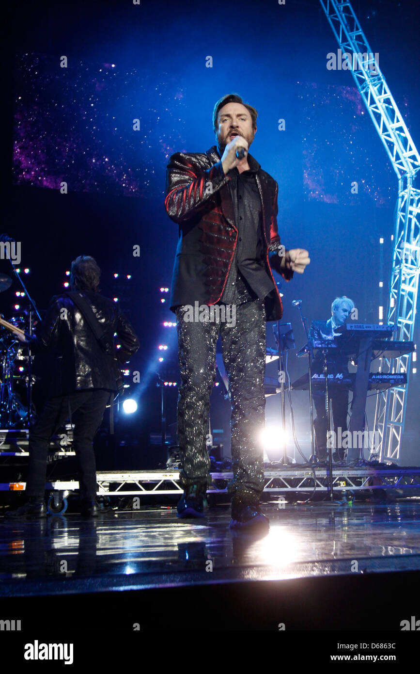 Simon Le Bon Duran Duran performs at at the O2 Arena London, England ...