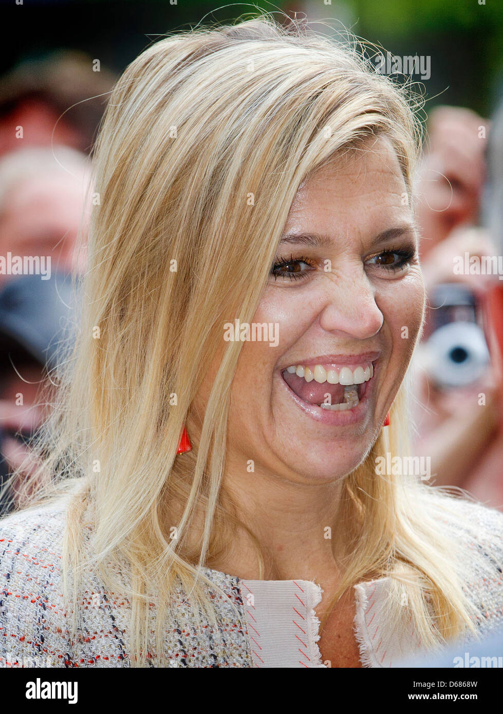 Dutch Princess Maxima opens the exhibition "Life in the country' in ...