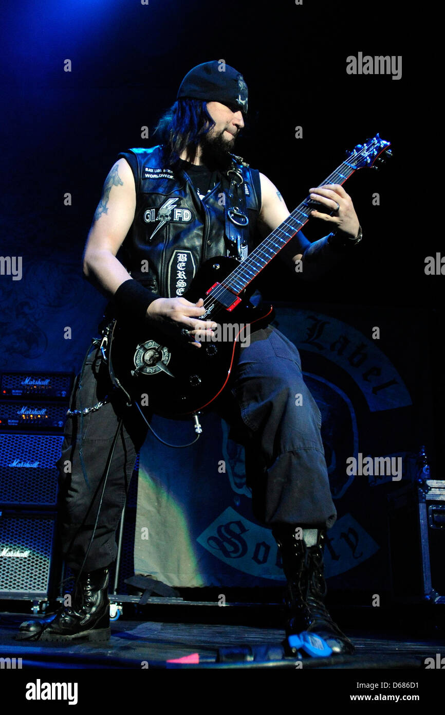 Nick Catanese Black Label Society performs on stage at The Air Canada ...
