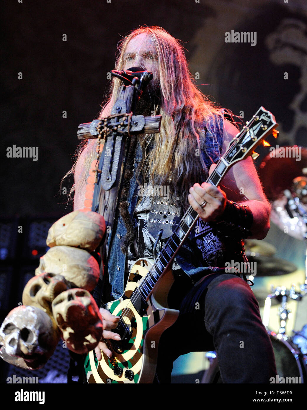 Zakk Wylde Black Label Society performs on stage The Air Canada Centre ...