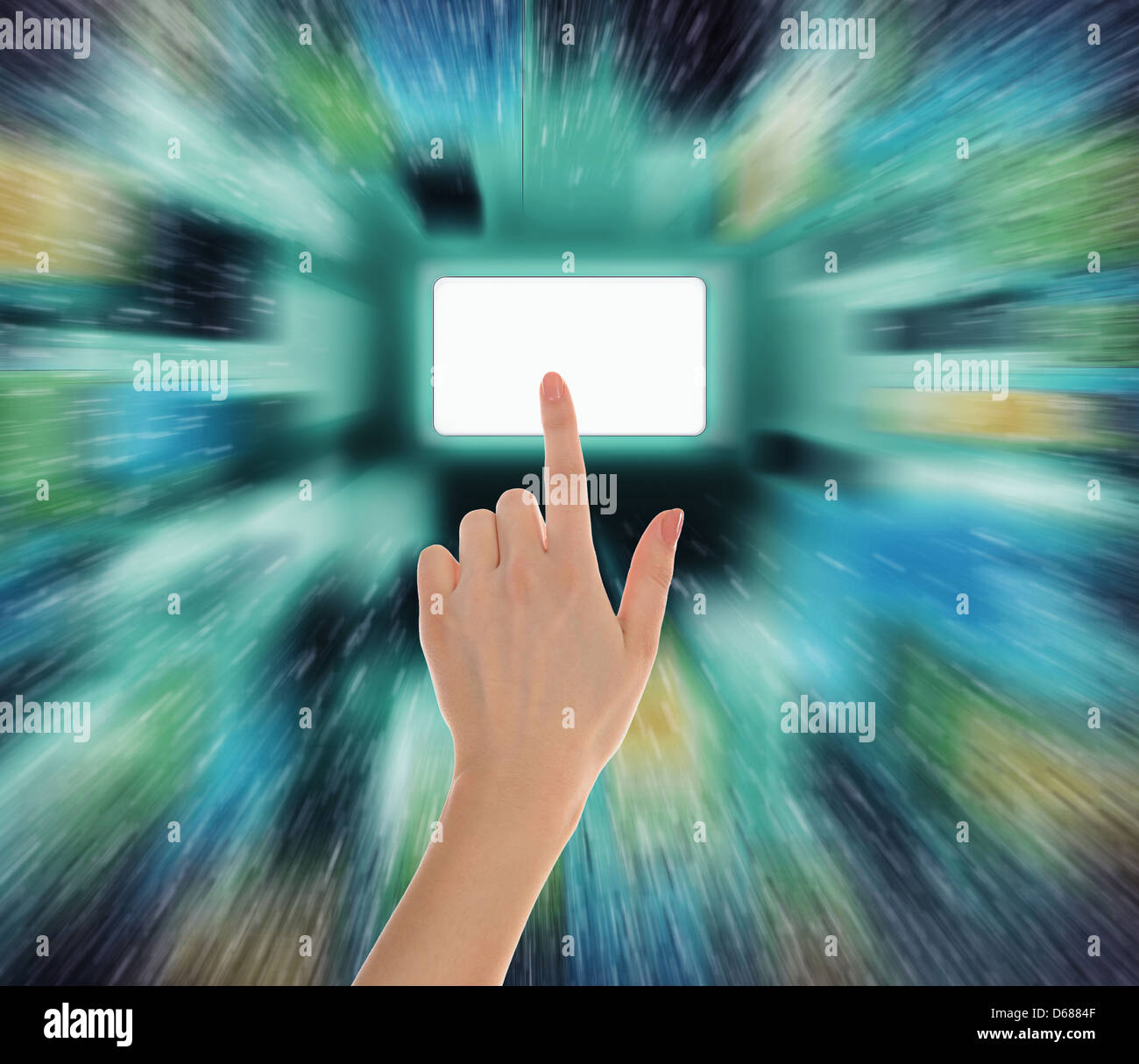 finger pushing keypad button Stock Photo - Alamy