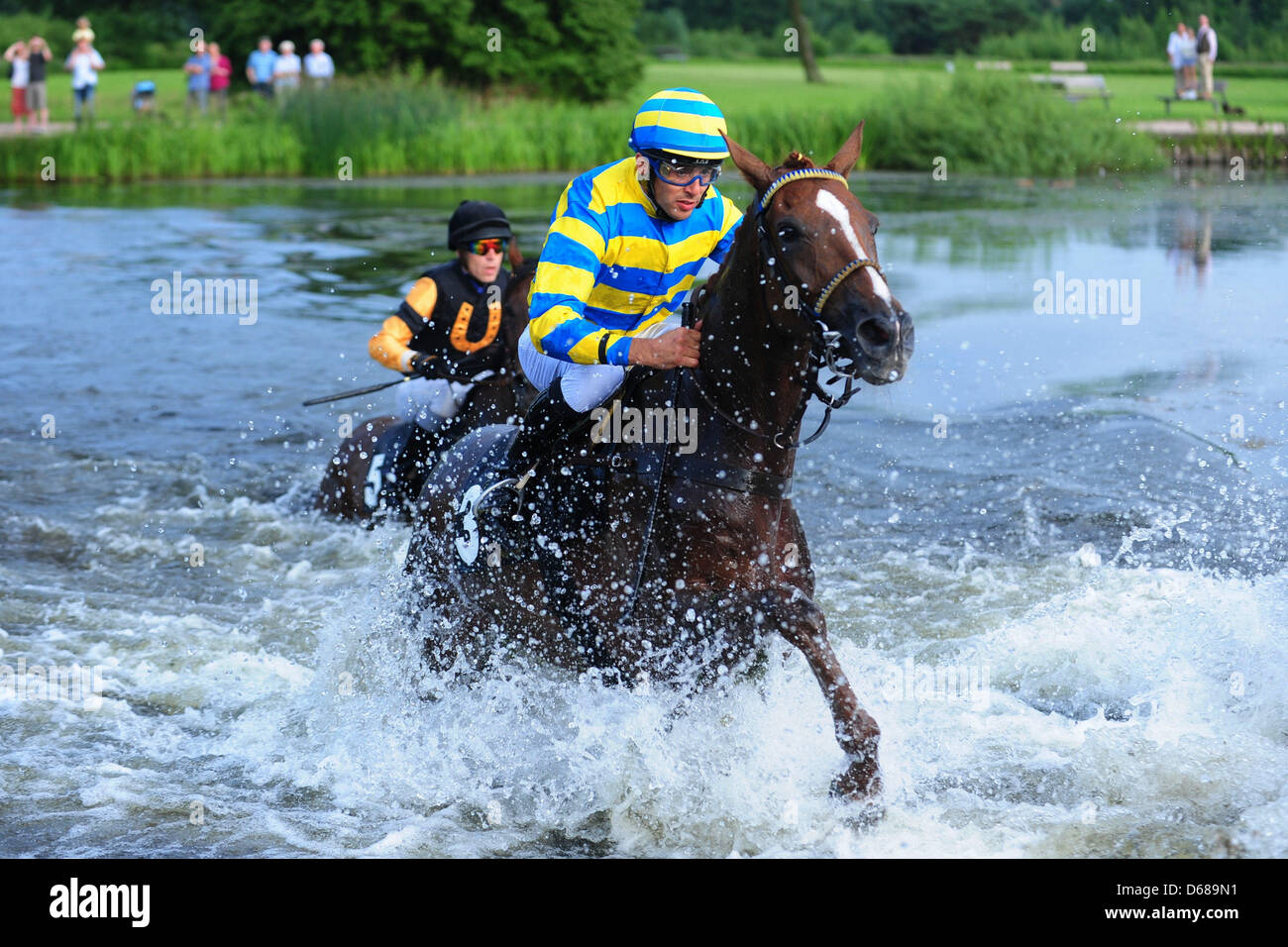 During the fifth racing day of the 143rd Deutsches Derby, Jean-Giles ...