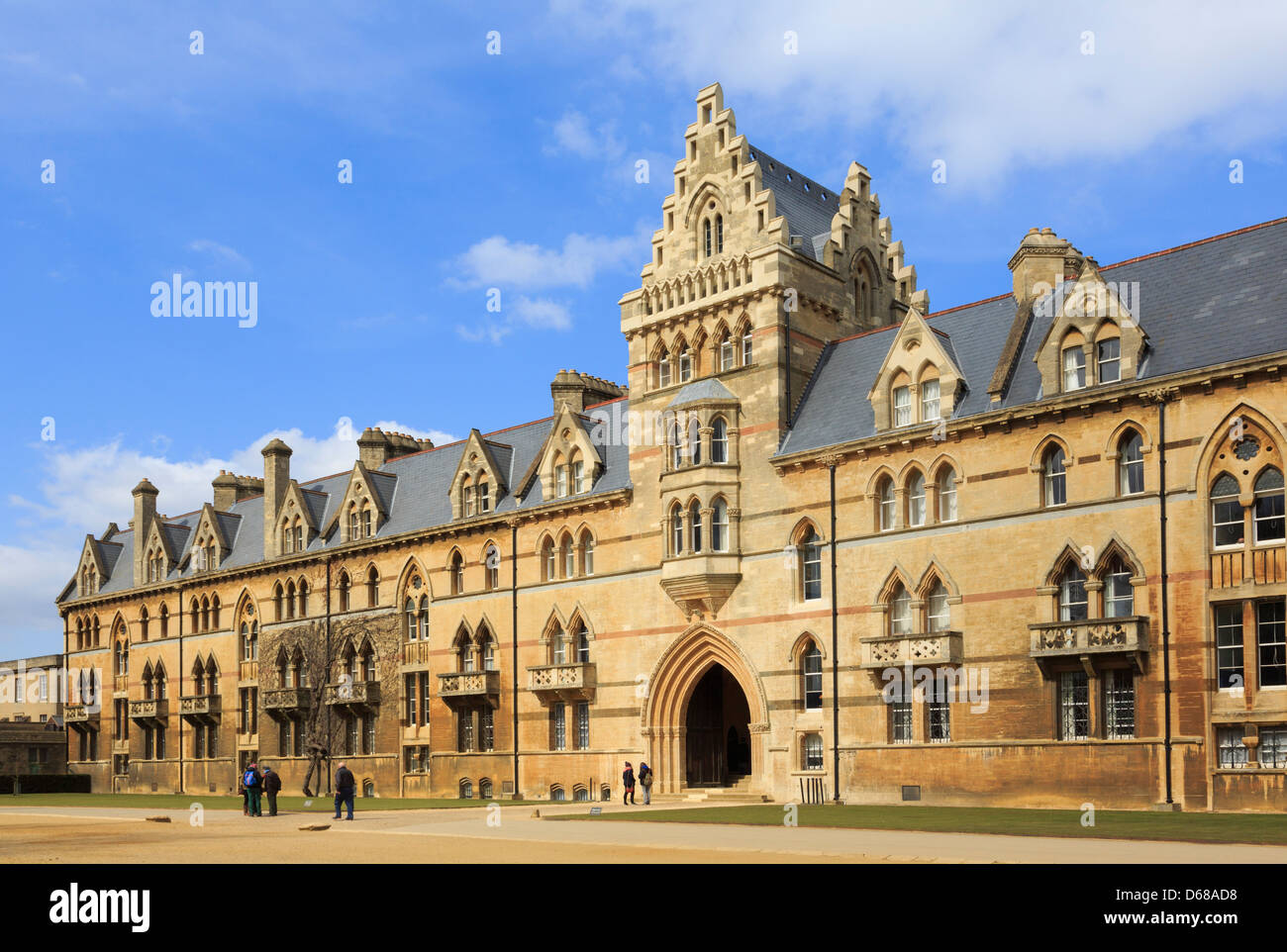 Historic university building in oxford city hi-res stock photography ...