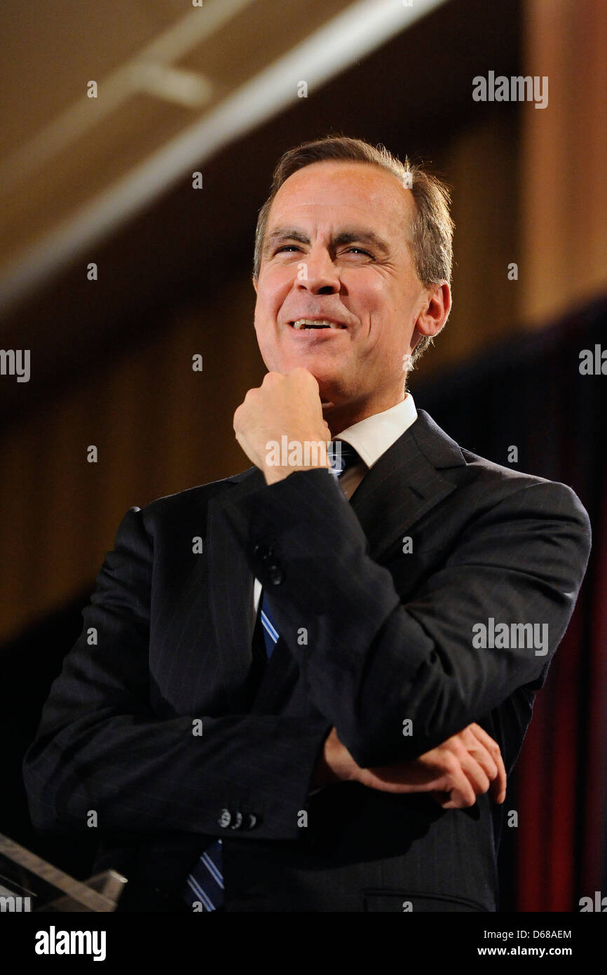 Mark Carney Governor, Bank of Canada and Chairman of Financial ...