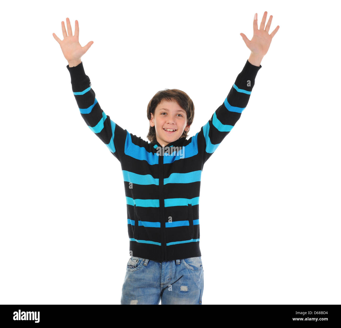 Portrait of emotionally boy Stock Photo - Alamy