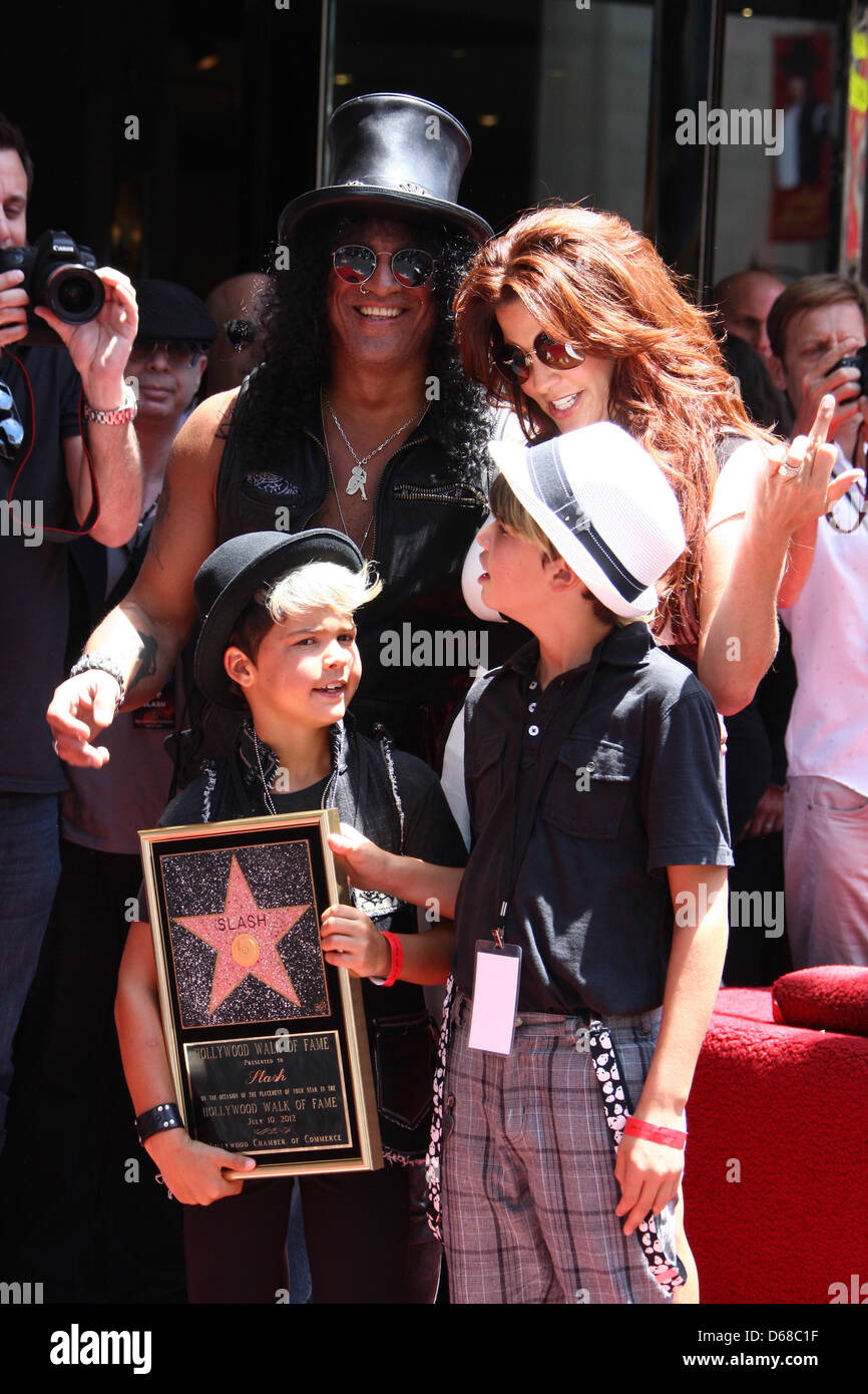 Slash and wife perla hi-res stock photography and images - Alamy