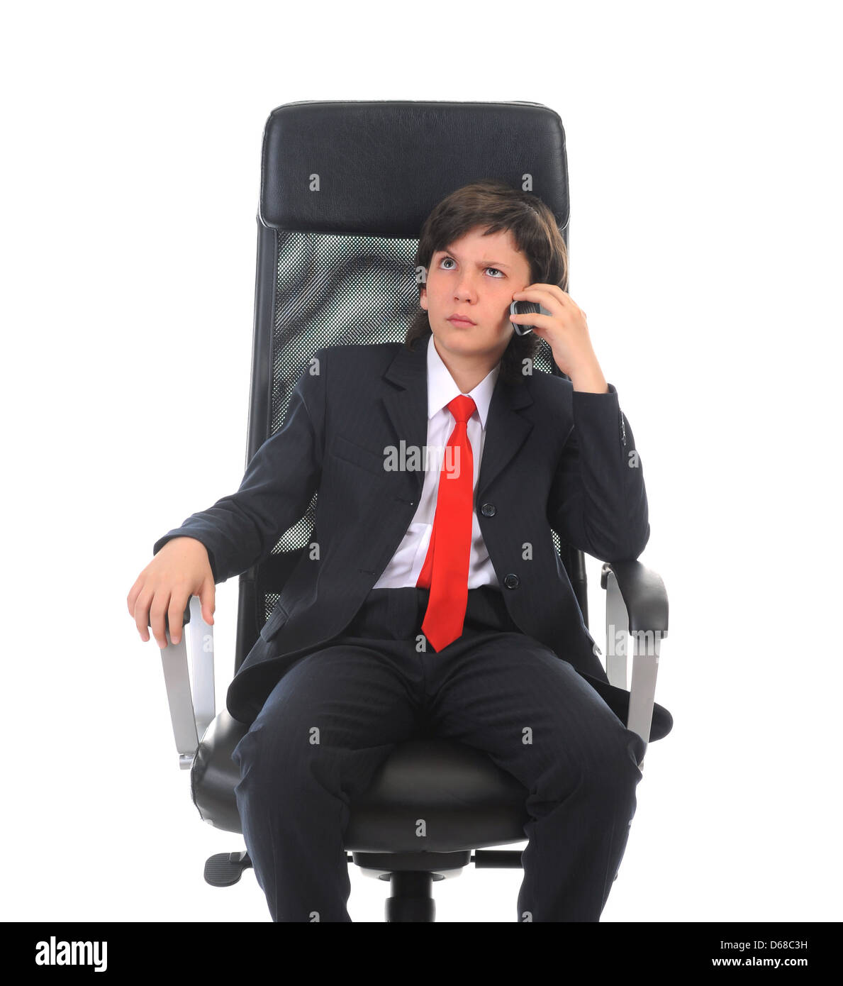 boy talking on the phone Stock Photo - Alamy