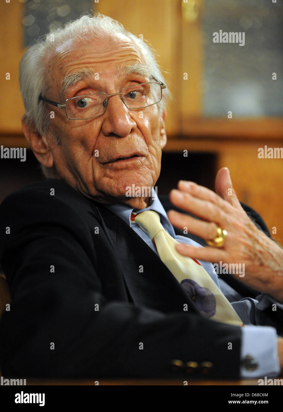 Swiss actor Lukas Ammann gives an interview in Baden-Baden, Germany, 10 ...
