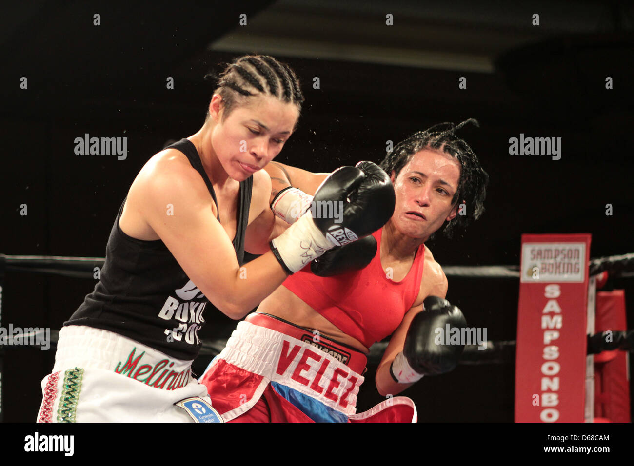 Melinda 'La Maravilla' Cooper vs. Ada 'Ace' Velez. Velez went on to win the IBF Female, Super ...