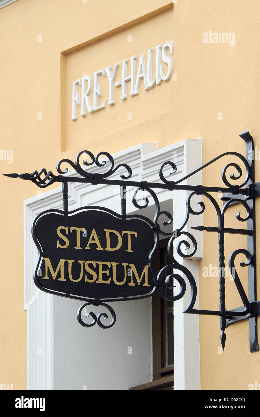 The Frey-Haus houses the municipal museum in Brandenburg, Germany, 11 ...
