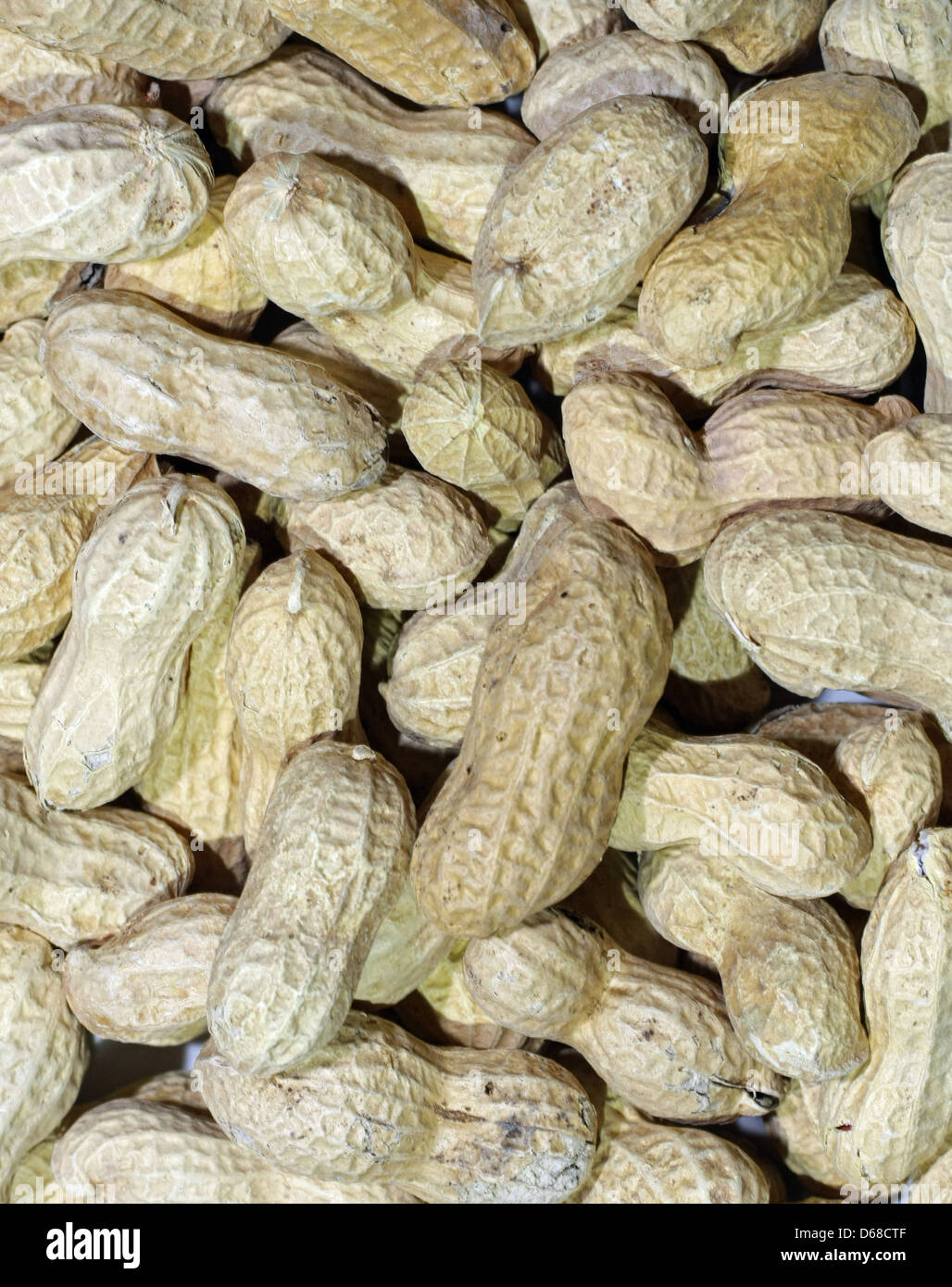 dried peanuts in a pile ready to be peeled and eaten Stock Photo - Alamy