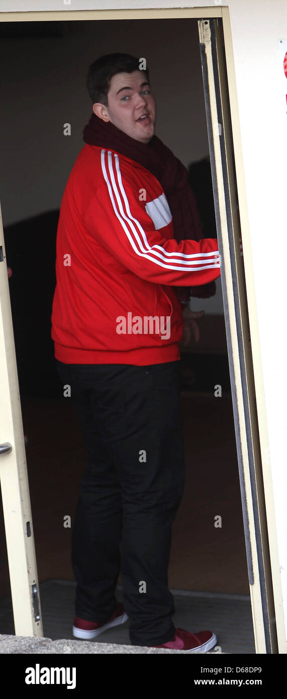 Craig Colton 'The X Factor' finalists arrive at the shows studios ahead ...