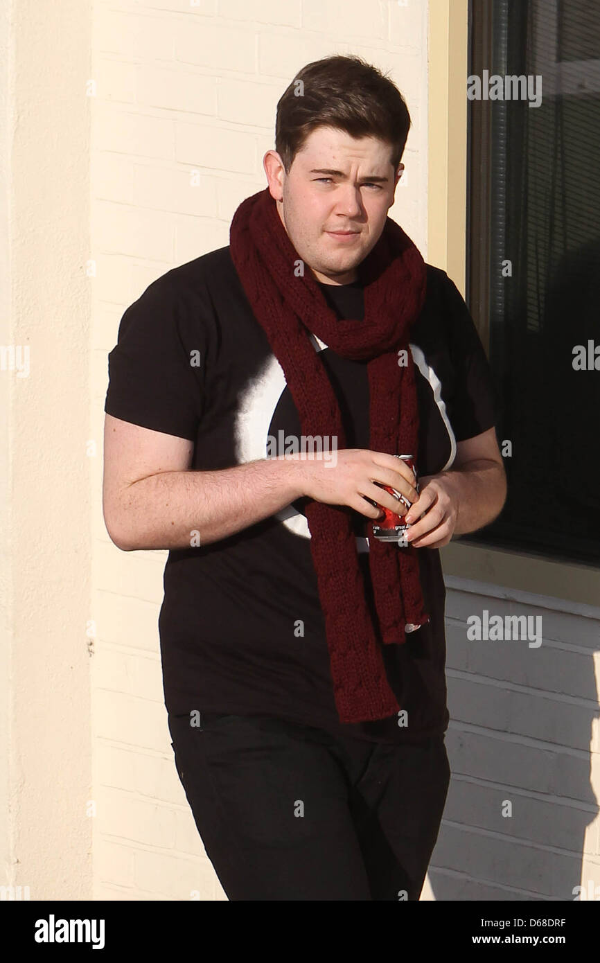 Craig Colton 'The X Factor' finalists arrive at the shows studios ahead ...