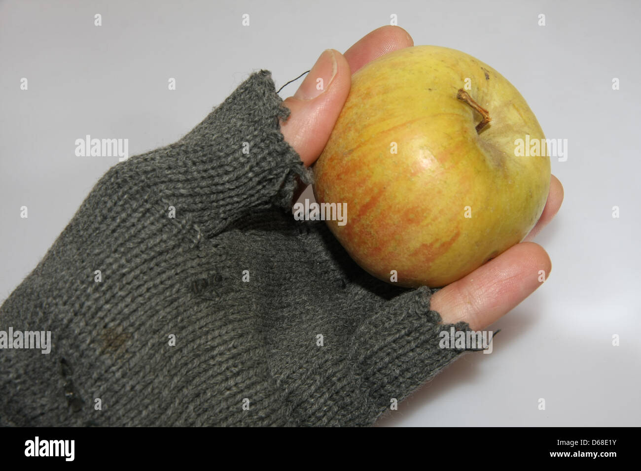 Poor man hand hi-res stock photography and images - Alamy