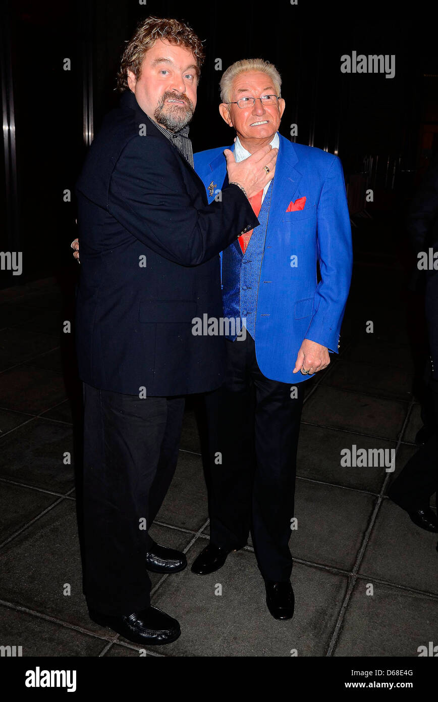 Brendan Grace with Sil Fox outside the RTE studios for 'The Late Late ...