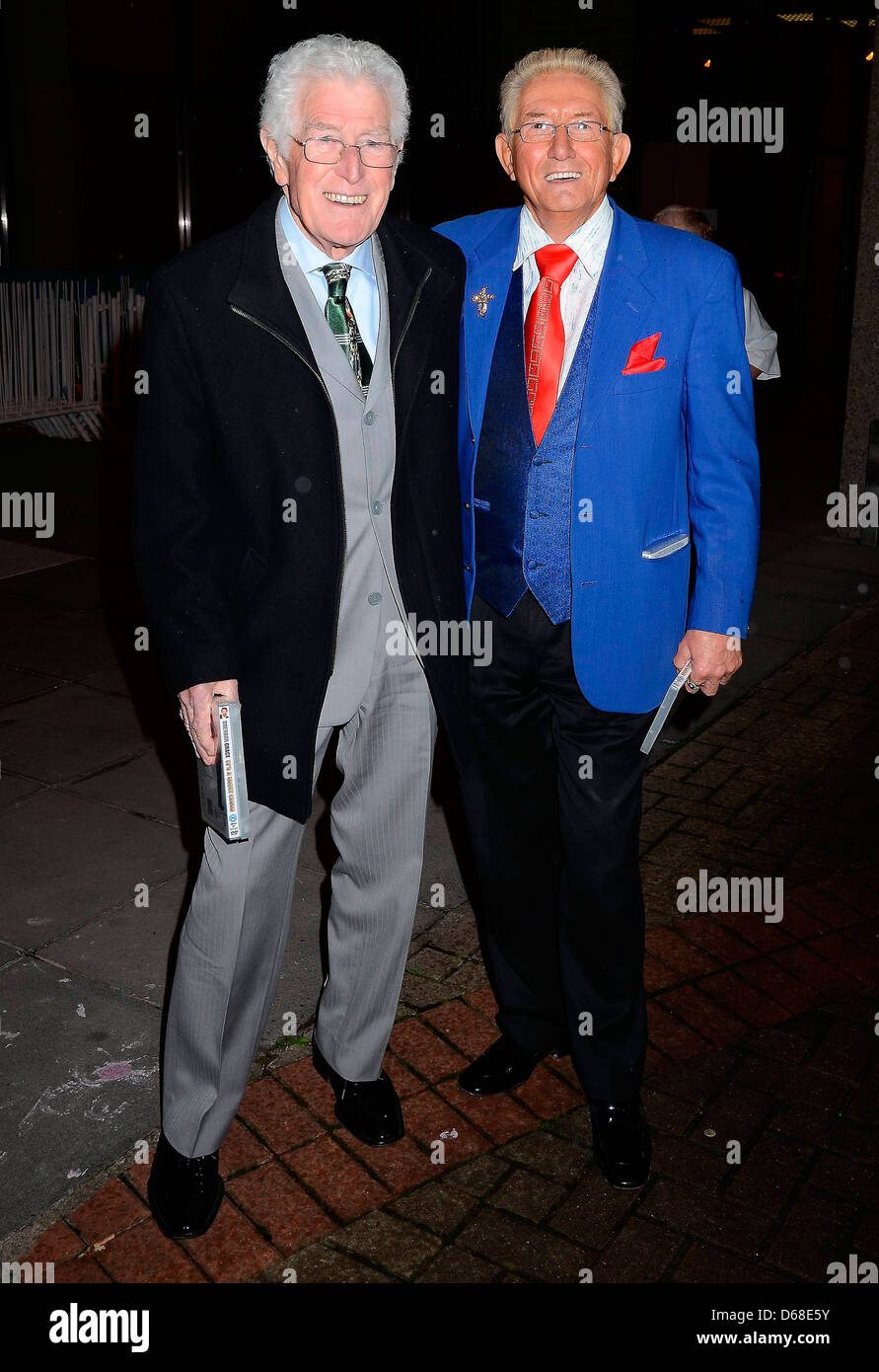 Sonny Kwles Sil Fox outside the RTE studios for 'The Late Late Show ...