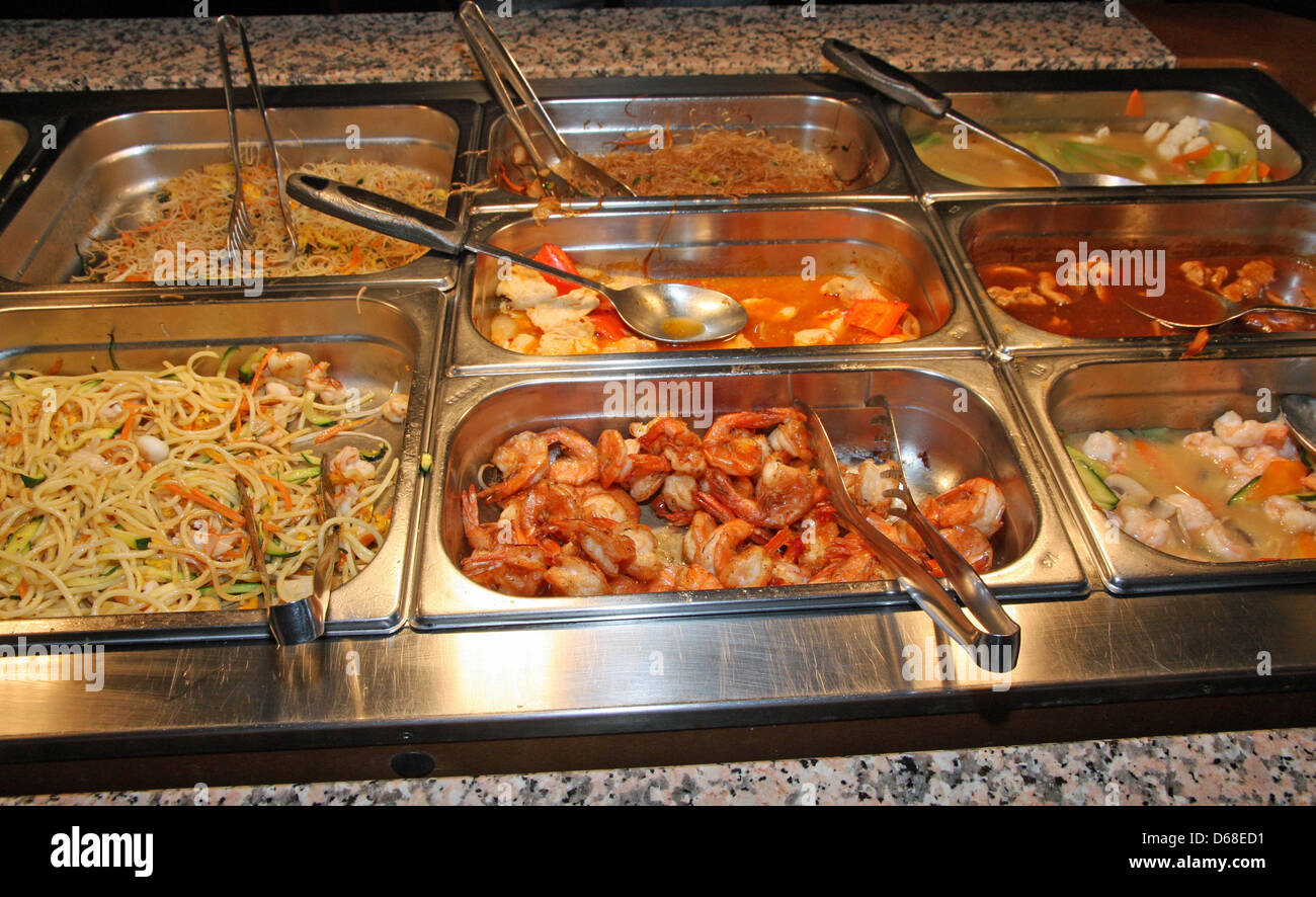Chinese buffet hi-res stock photography and images - Alamy