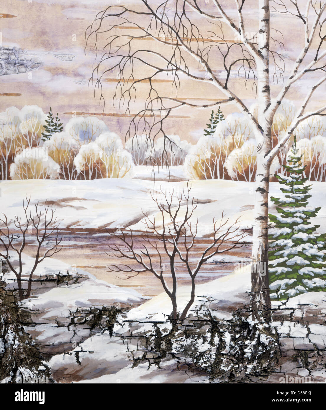 Distemper painting hi-res stock photography and images - Alamy