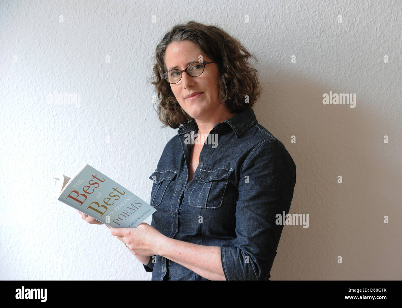 New Zealand poet Kate Camp poses for pictures in Berlin, Germany, 12 ...