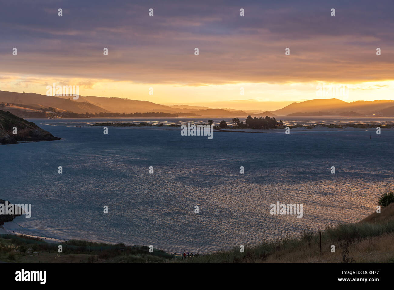 Pilot Bay sunset Stock Photo - Alamy