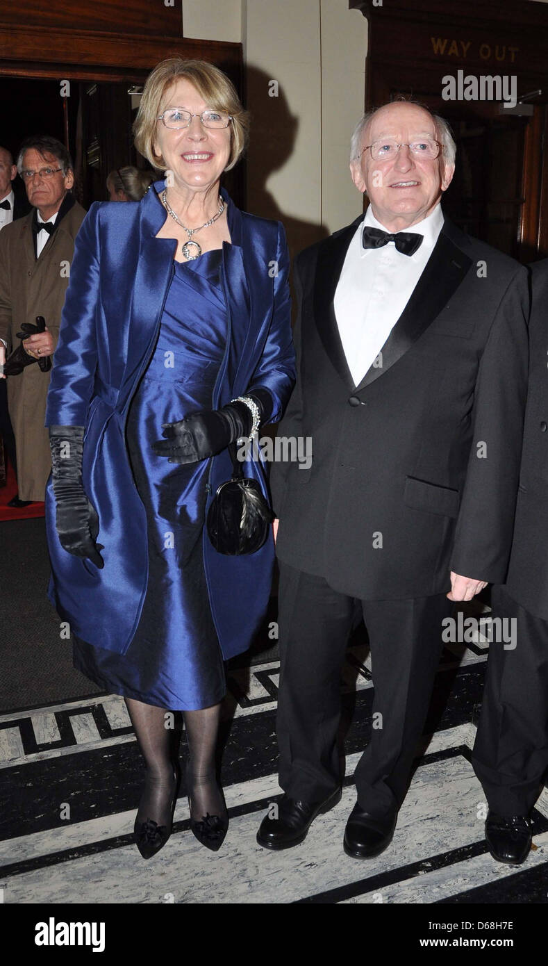 Ireland's new president, Michael D. Higgins and his wife Sabina Coyne ...