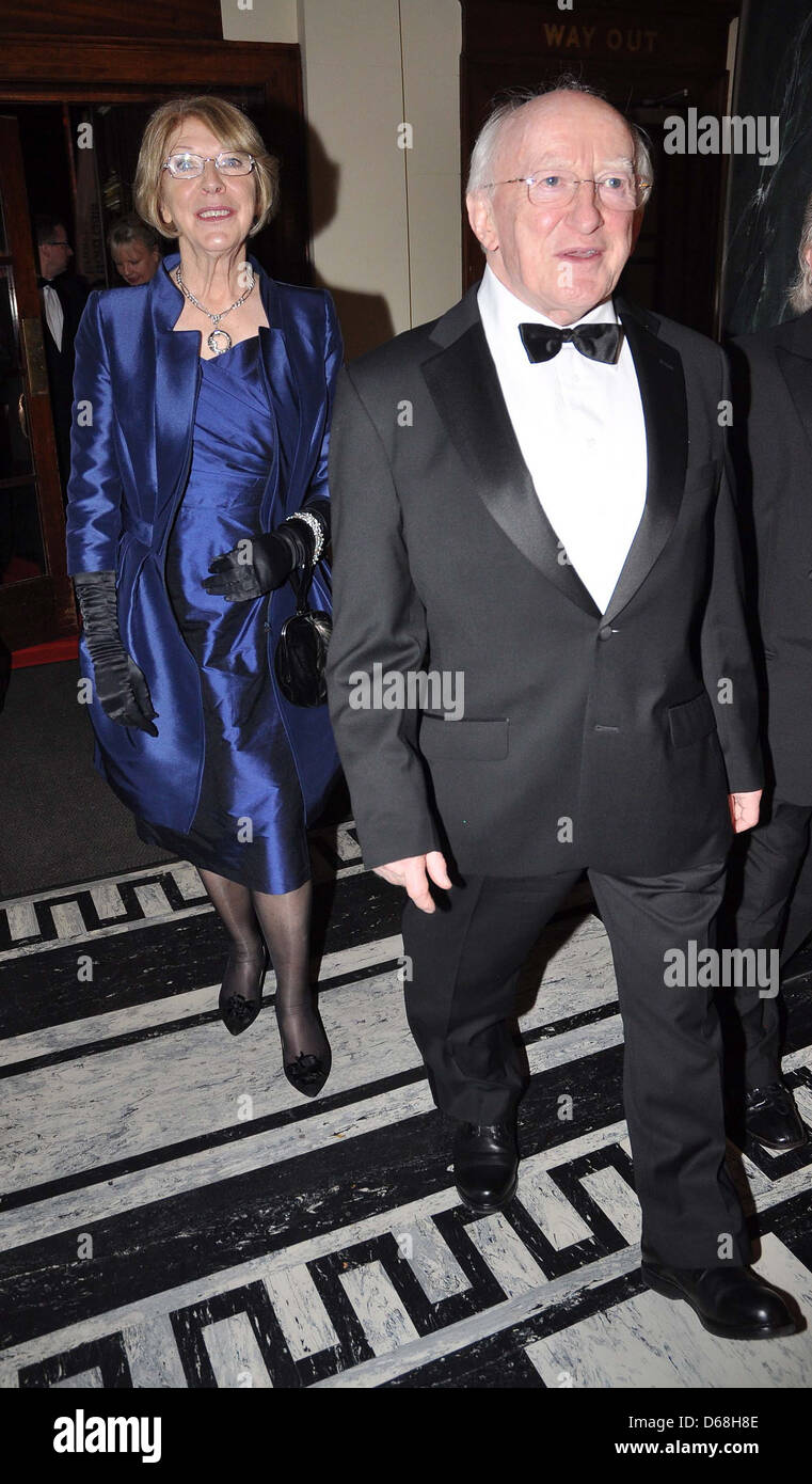 Ireland's new president, Michael D. Higgins and his wife Sabina Coyne ...