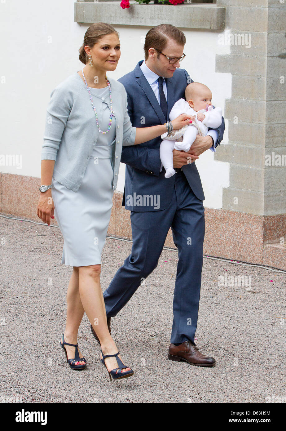Swedish Crown Princess Victoria, baby daughter Princess Estelle and ...