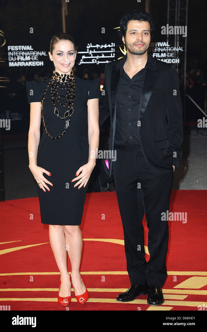 Audrey Dana and Mabrouk El Mechri Marrakech International Film Festival ...