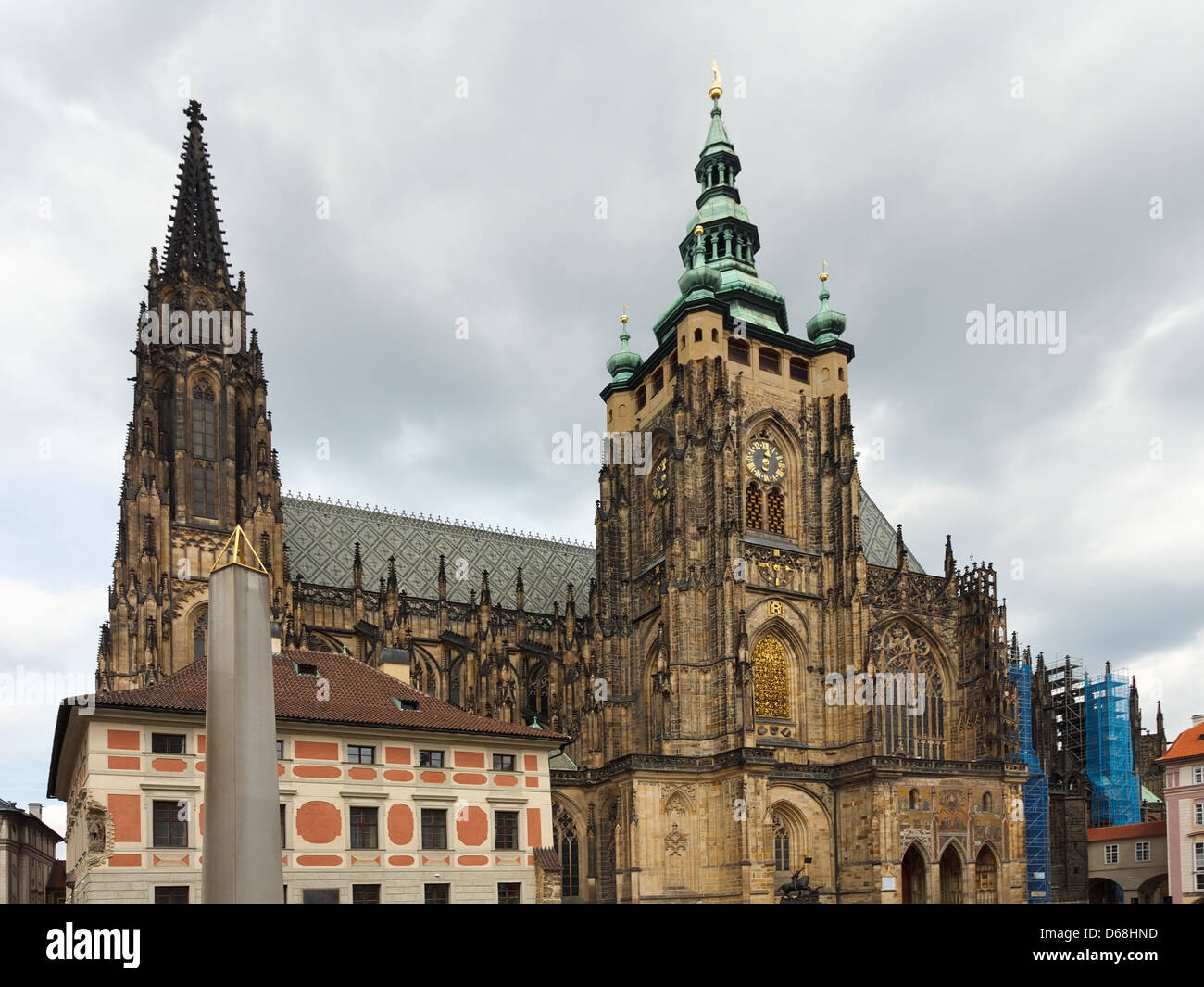 Cathedral in Prague Stock Photo - Alamy