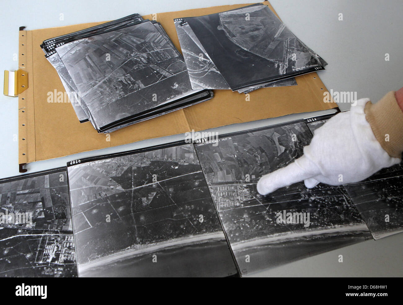 The Munitions Recovery Service presents aerial photographs of ...