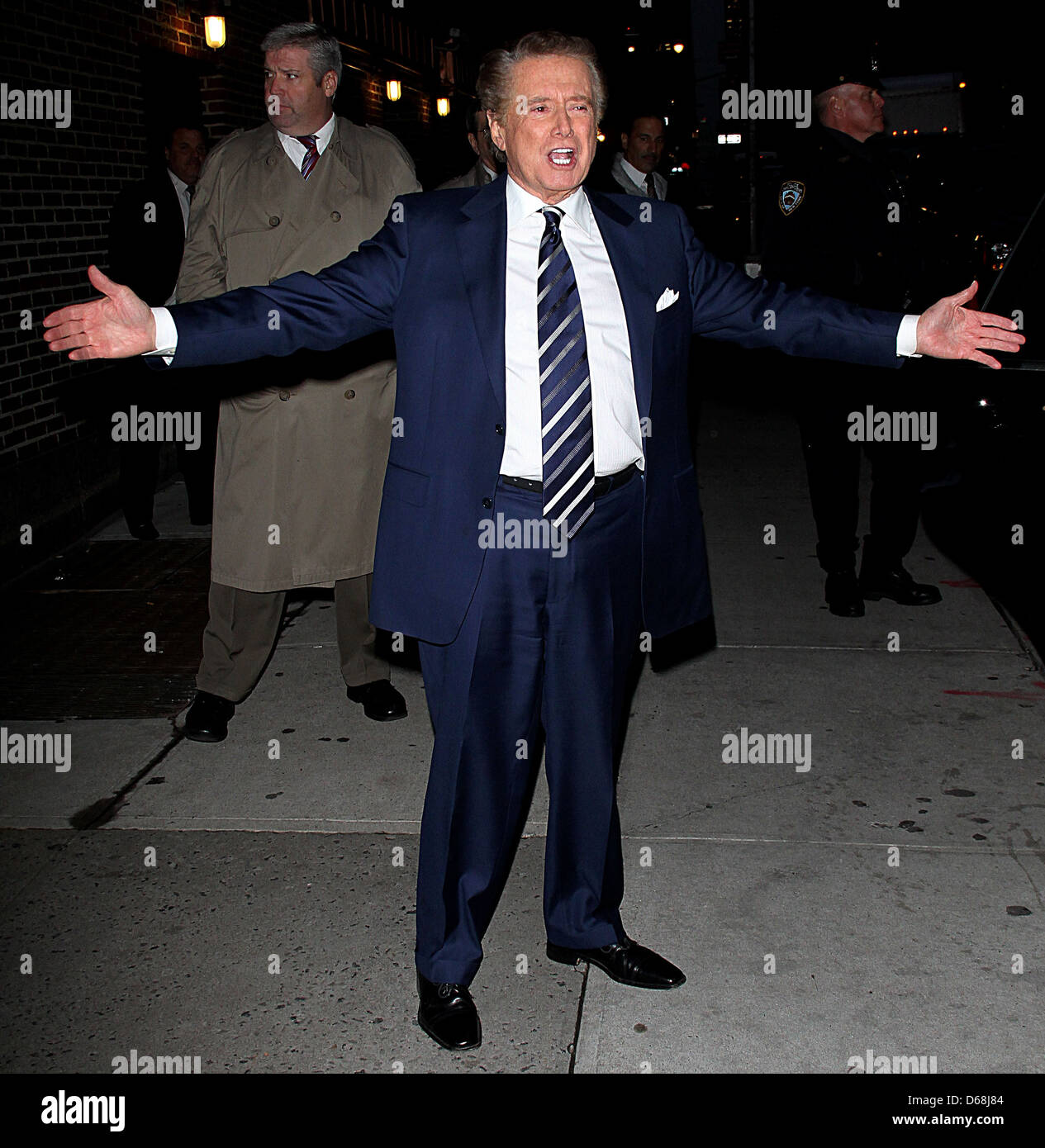 Regis Philbin 'The Late Show with David Letterman' at the Ed Sullivan ...