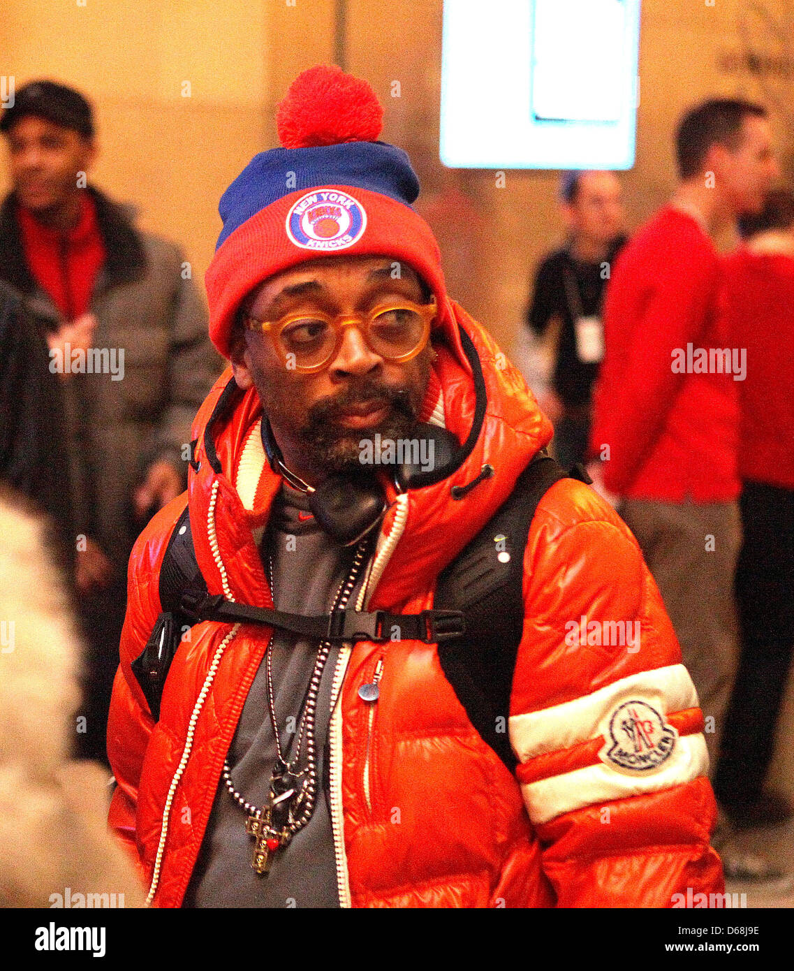 Spike Lee Grand Opening of the Apple Store at Grand Central Station ...