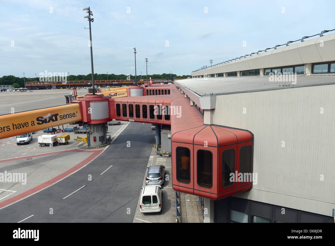 Gates at Tegel Airport in Berlin, Germany, 03 June 201. Photo: Britta ...