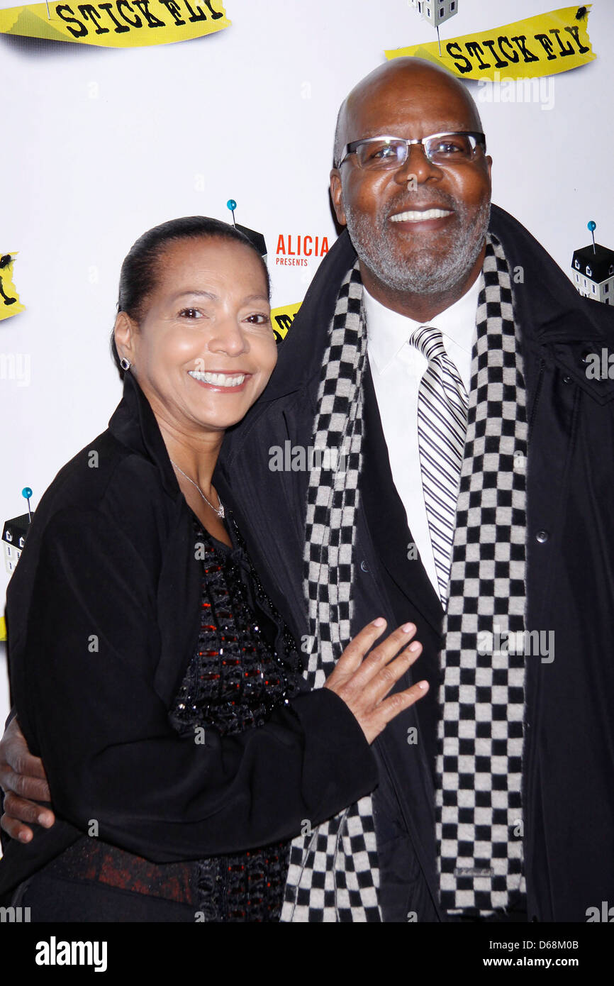 guest Opening night of the Broadway play 'Stick Fly' at the Cort ...