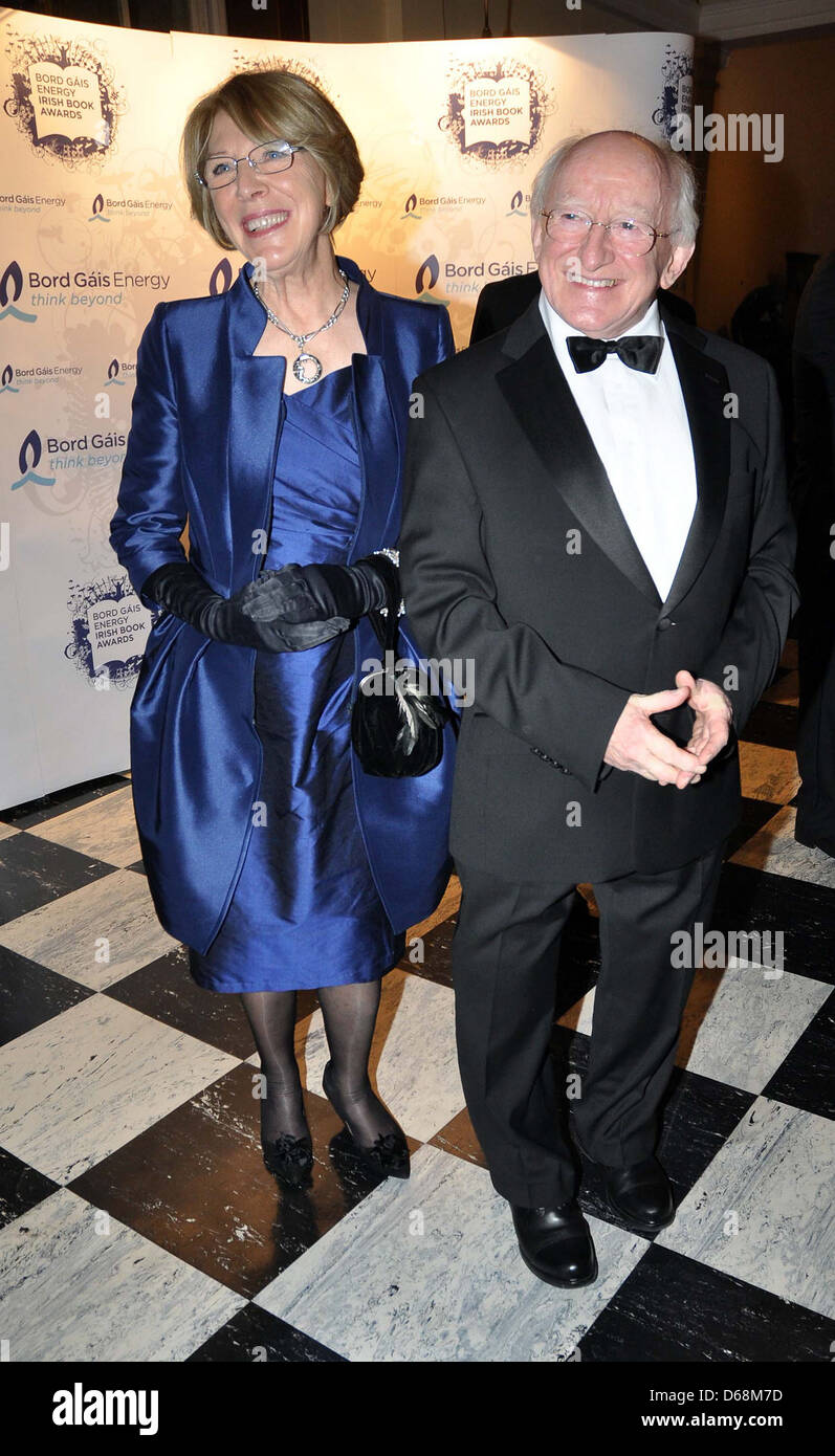 Ireland's new president Michael D. Higgins and his wife Sabina Coyne ...