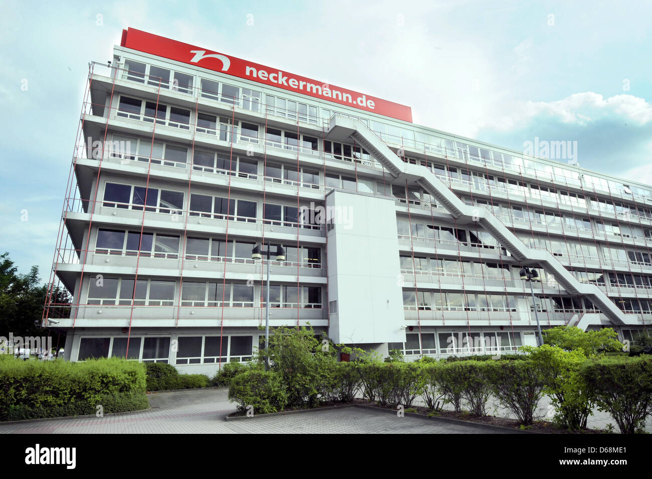 The headquarters of the mail-order company Neckermann is pictured in ...