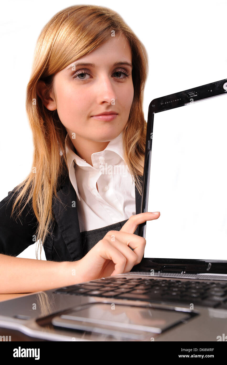 Women in office making a presentation Stock Photo - Alamy