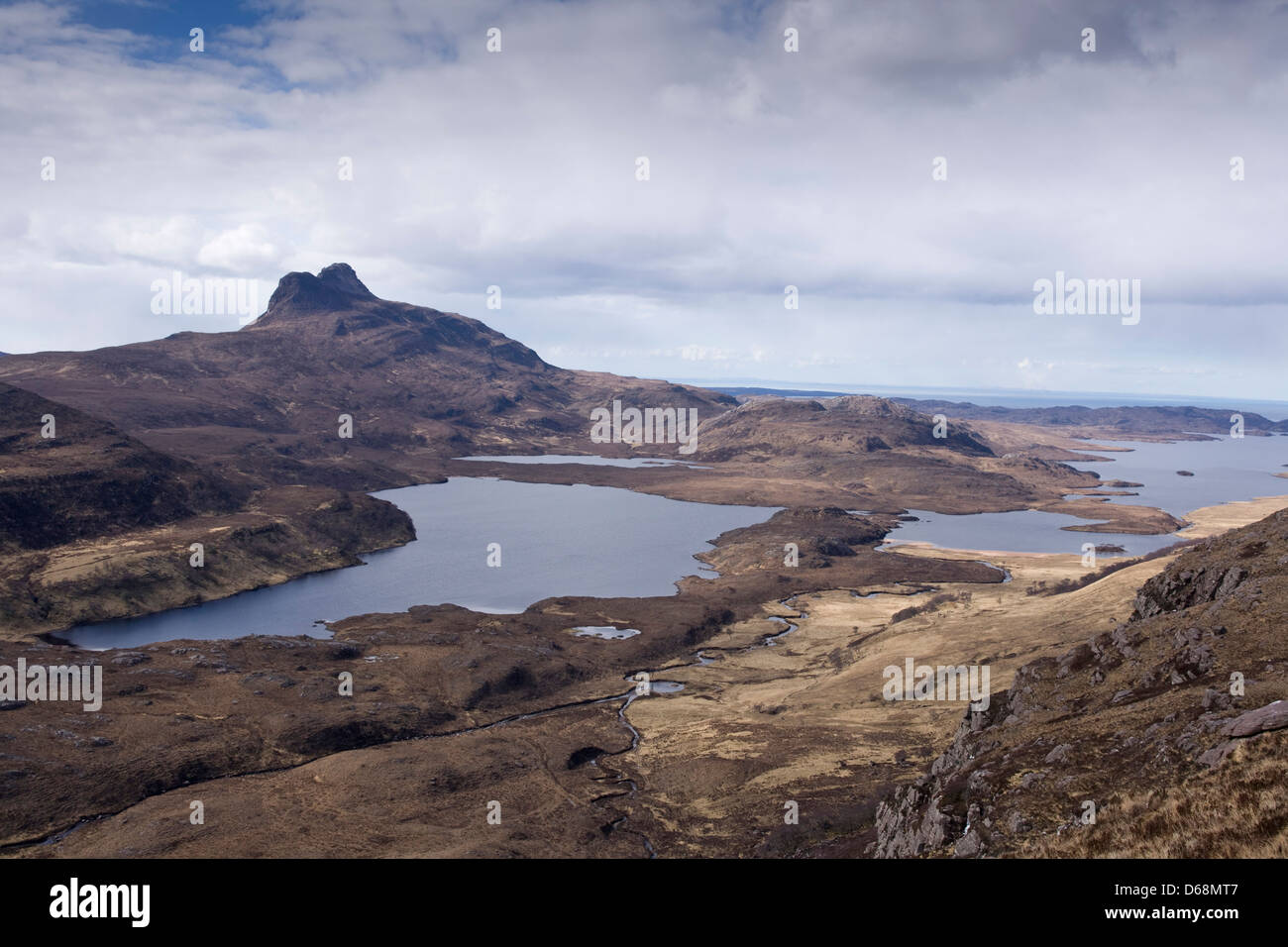 Stac pollaidh (stac polly) scotland hi-res stock photography and images ...